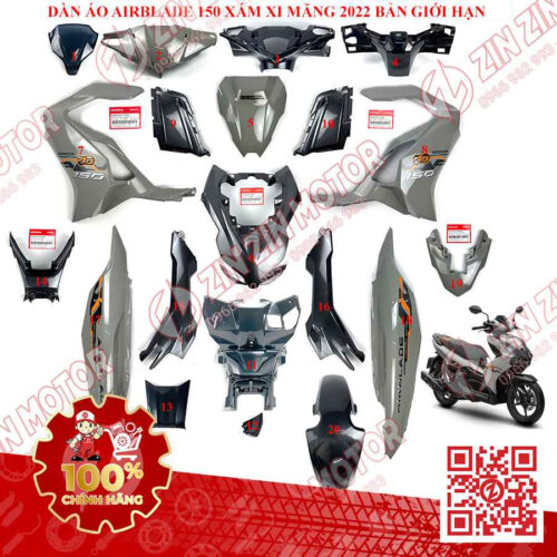 Dàn Áo AB 2020 2021, AirBlade 150, Air Blade 125 2020 2021 Đủ Màu Chính ...