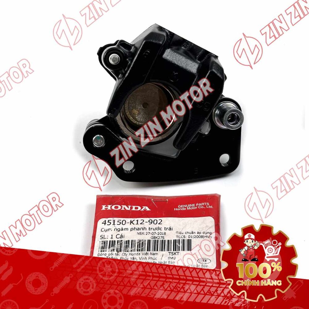 HEO DẦU THẮNG TRƯỚC LEAD 125 2017+, 2022+ MÀU ĐEN 45150K12902 CHÍNH HÃNG