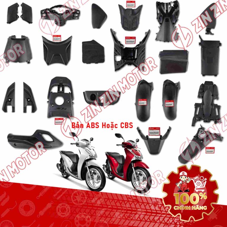 BỘ DÀN ÁO NHỰA NHÁM SH 125/150i 2017 2018 2019 (PHIÊN BẢN PHANH ABS ...